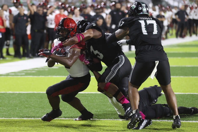 Sutton runs for 2 TDs, McCuin adds pick-6 to help San Diego St. beat ...