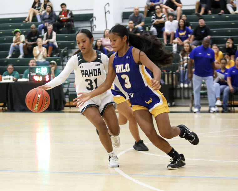 BIIF hoops: Pahoa girls down Hilo - West Hawaii Today