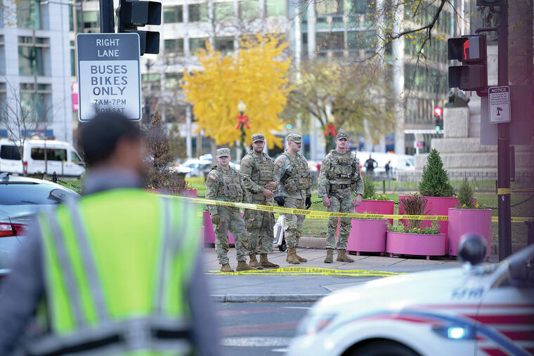 Gunman critically wounds two National Guard members in DC ambush - West ...